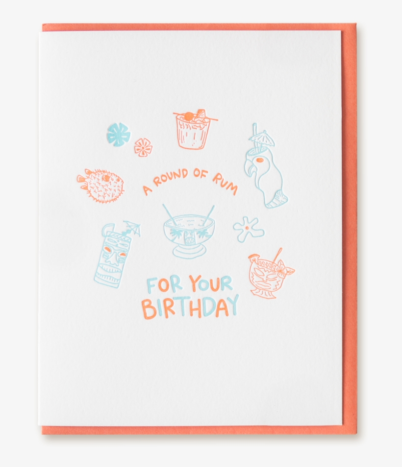 Round Of Rum Birthday - Rum - Free Transparent PNG Download - PNGkey