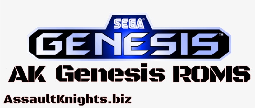 Welcome To The Sega Genesis Rom Page - Sega - Free Transparent PNG ...