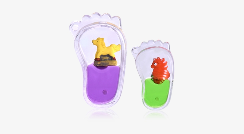 Plastic 3d Foot Shape Custom Floater Liquid High Quality - Refrigerator ...