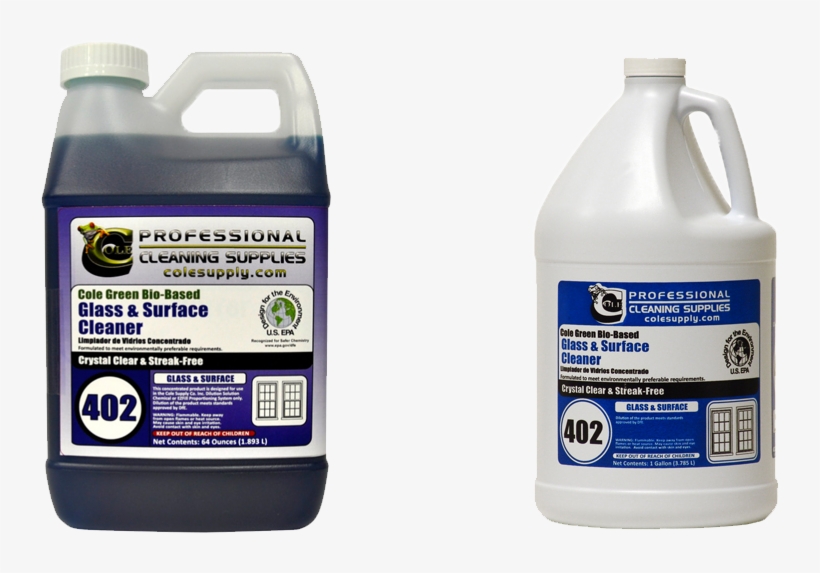 Cole Green Glass And Surface Cleaner - Plastic Bottle - Free ...
