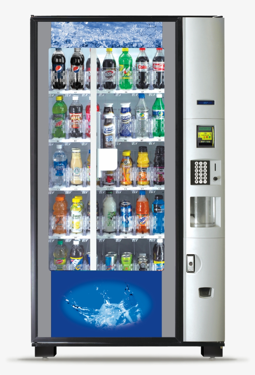 Dixie Narco Bevmax4 3800 Classic Bottle Merchandiser - Bevmax 4 - Free ...