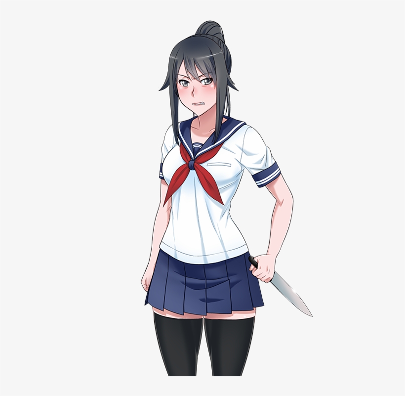 Angry - Yandere Chan Angry - Free Transparent PNG Download - PNGkey