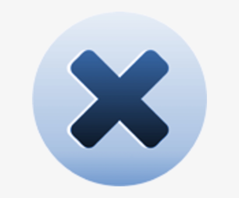 Blue Close Button Png - Free Transparent PNG Download - PNGkey