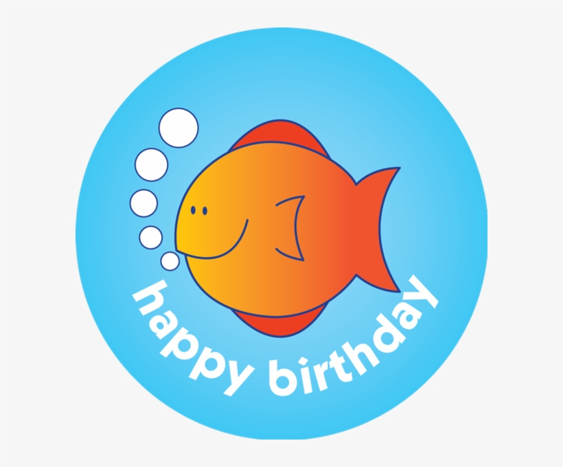 Collection Of Free Fishes Happy Birthday Download - Fairy Tale - Free ...