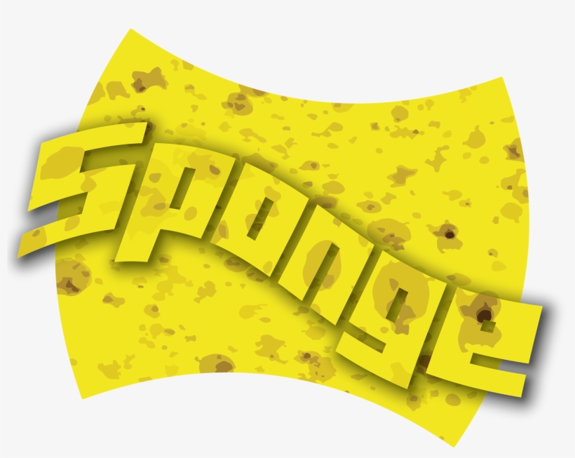 Sponge 920 Kb - Sponge Logo - Free Transparent PNG Download - PNGkey