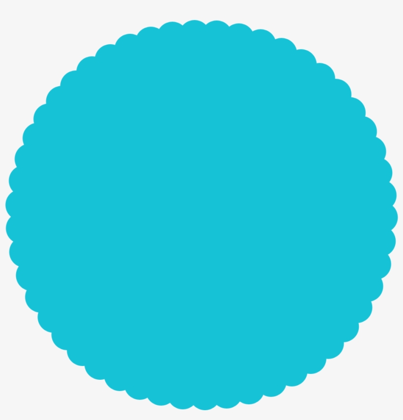 Scallop Circle Template, Png - Colour Dot Png - Free Transparent PNG ...