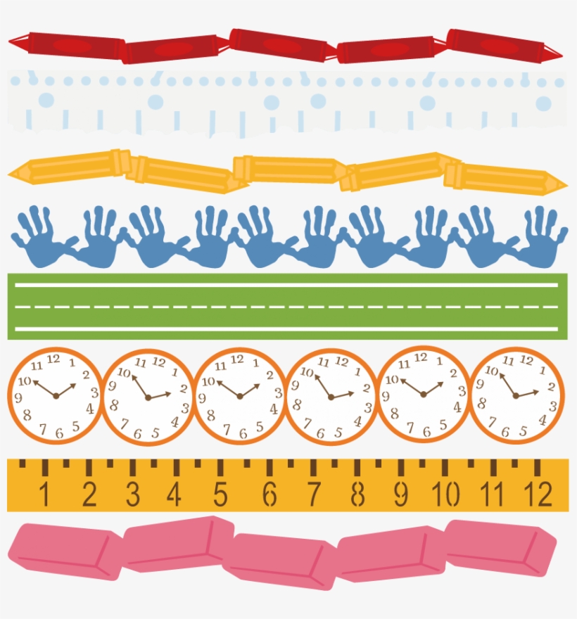 School Cut Files For Scrapbooking Clipart Teachers - Transparent School ...