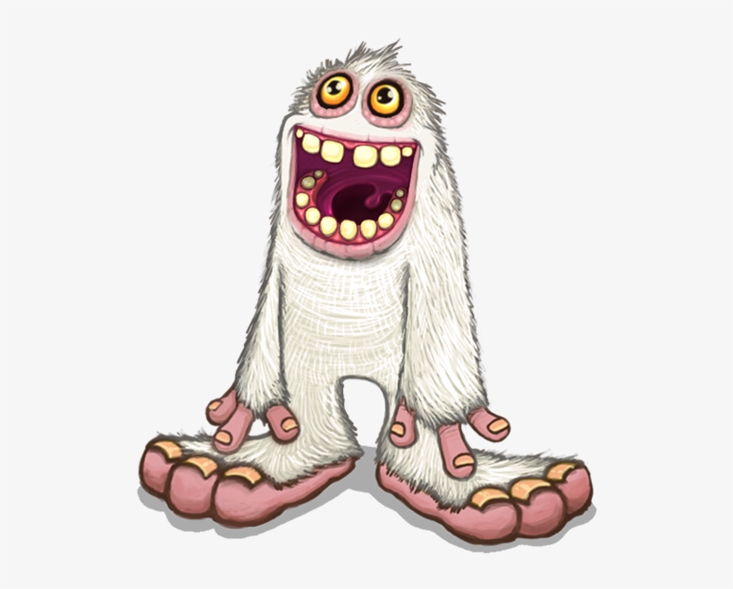 White Singing Monster - My Singing Monsters Mammott - Free Transparent ...