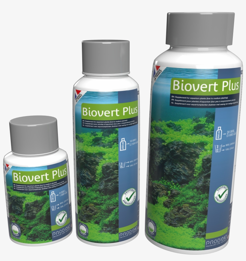 Biovert Plus, Supplément For Aquarium Plants - Free Transparent PNG ...