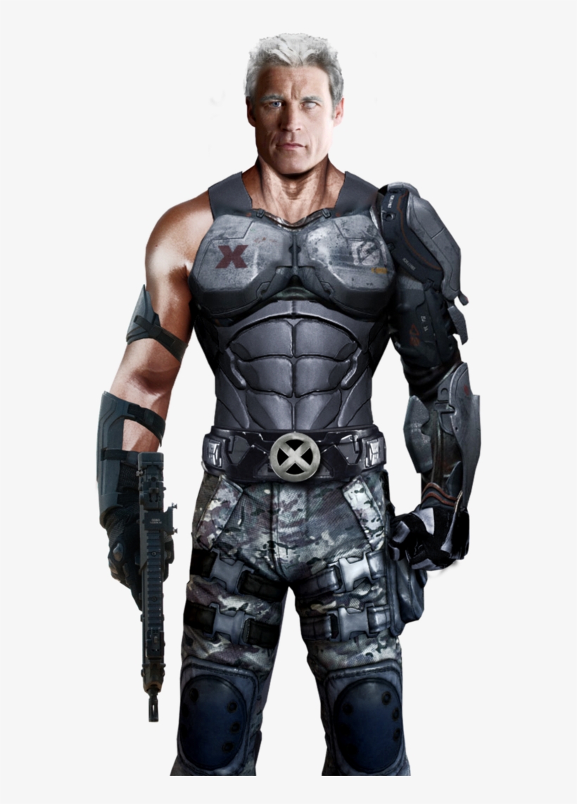 Marvel Cable Png Clip Black And White - Cable Marvel Live Action - Free ...