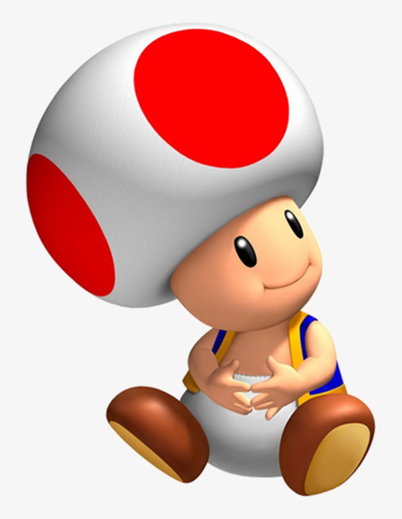 Toad Mario Png Vector Black And White Stock - Toad Super Mario Png ...