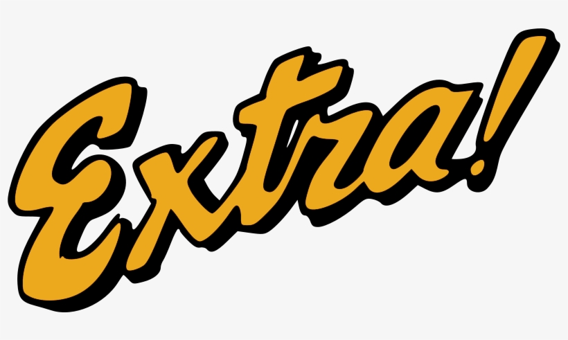Extra - Sticker - Free Transparent PNG Download - PNGkey