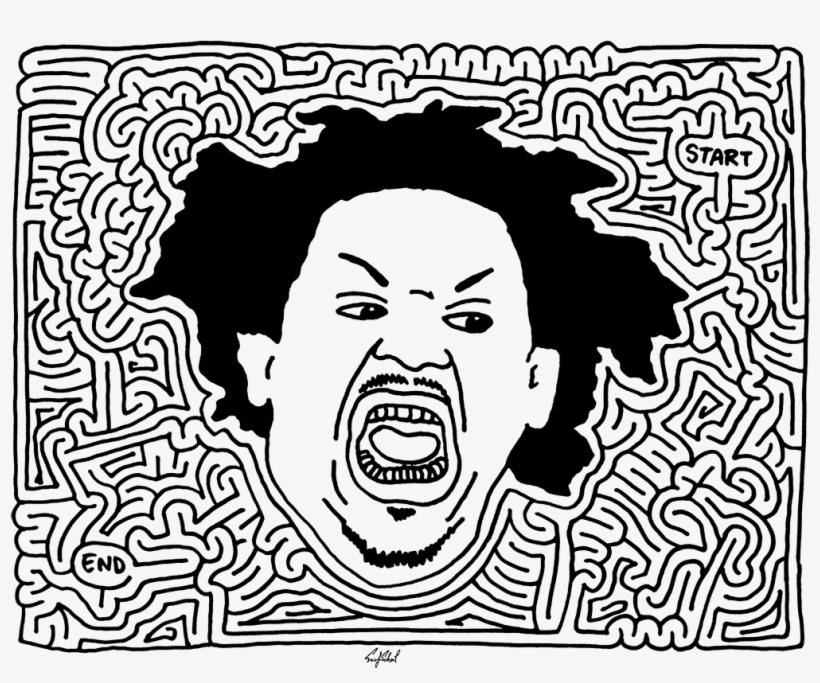 Mazes By Eric-eckert - Eric Andre Cartoon - Free Transparent PNG ...