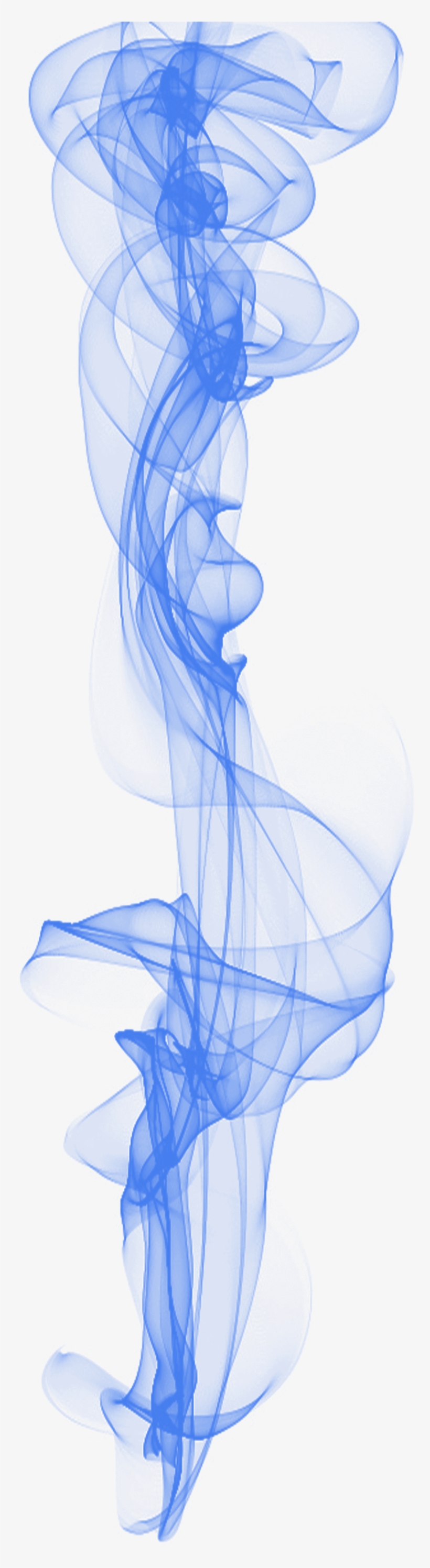 Blue Drawing Smoking - Free Transparent PNG Download - PNGkey