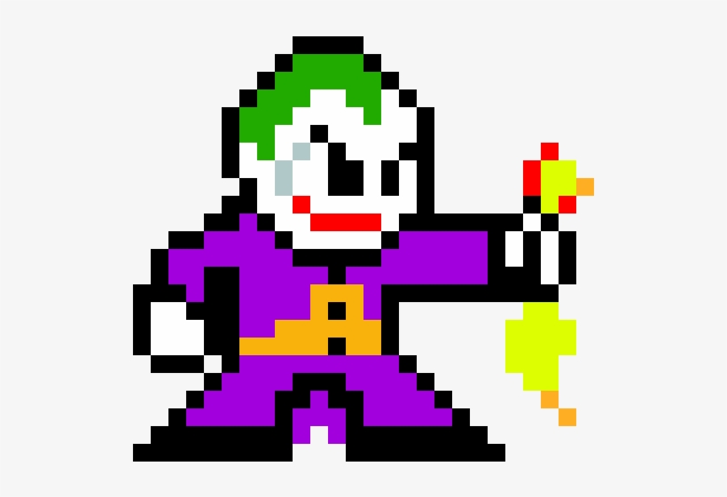 The Joker - 8 Bit Vault Boy - Free Transparent PNG Download - PNGkey