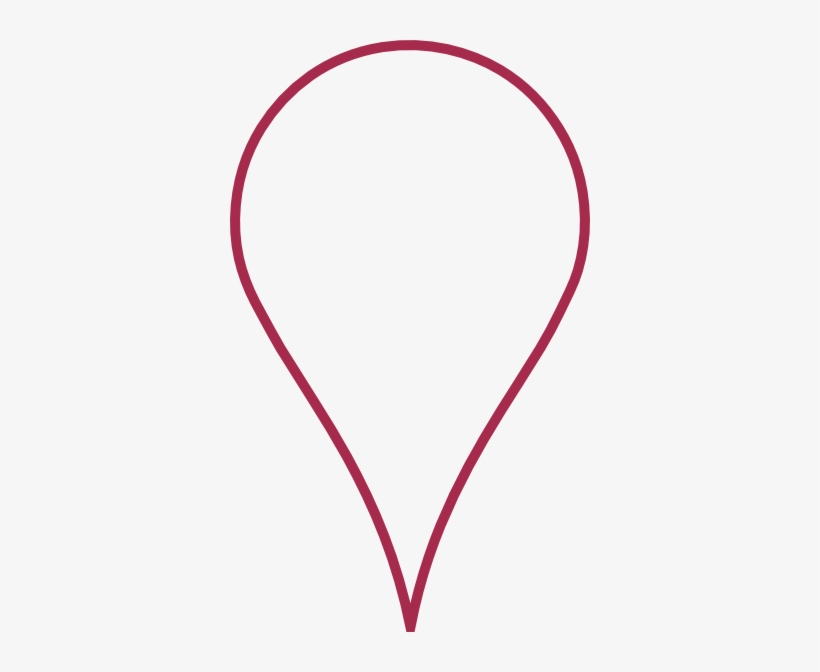 White Google Map Pin Clip Art - White Google Map Pin Icon - Free ...
