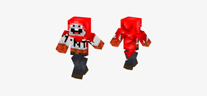 Minecraft Tnt Skin - Free Transparent PNG Download - PNGkey