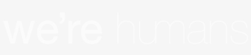 We're Humans Logo - Monochrome - Free Transparent PNG Download - PNGkey