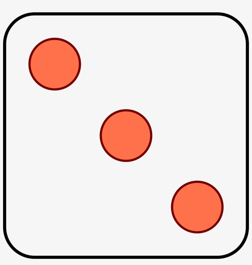 File - Dice-3 - Svg - Dice 2 Png - Free Transparent PNG Download - PNGkey