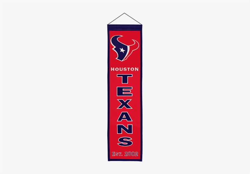 Nfl Vertical Banner, Houston Texans - Free Transparent PNG Download ...