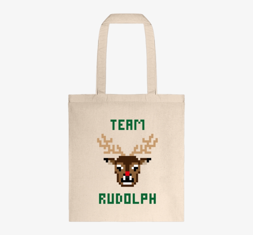 Tote Bag Cotton Team Rudolph By Tunetoo - Bag - Free Transparent PNG ...