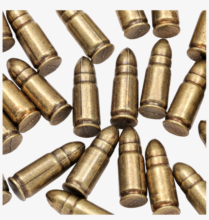 Revolver Bullets Png Image Royalty Free Download - Fake Bullets - Free ...