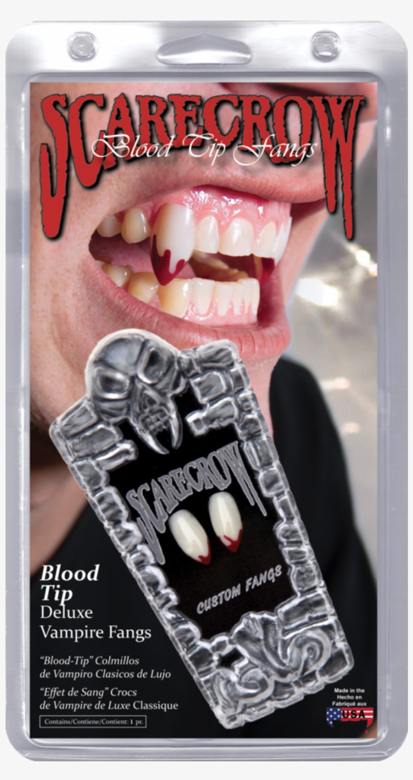 More Views - Scarecrow Blood Tip Vampire Fangs Costume - Free ...