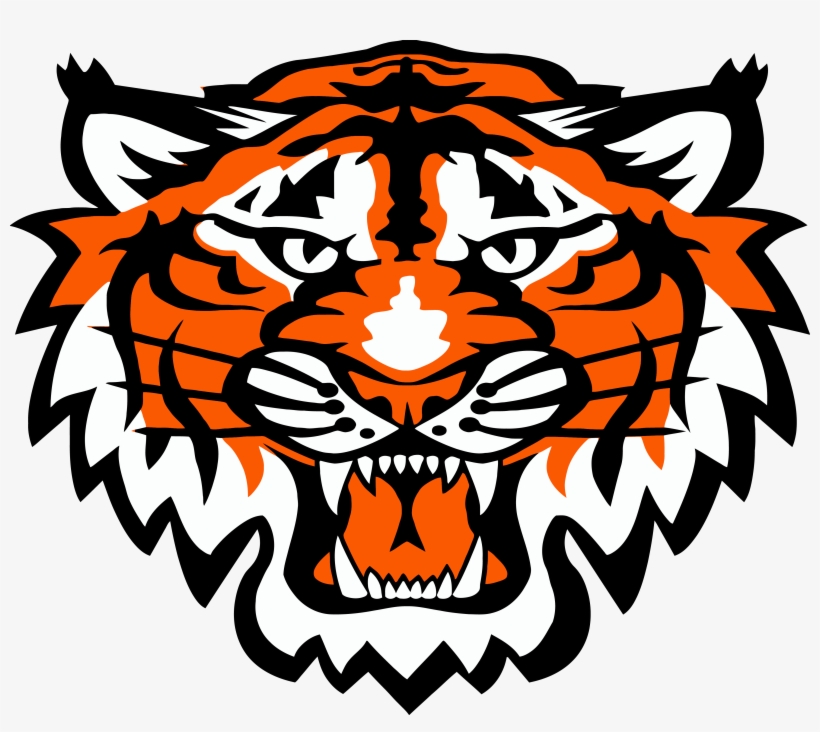 Tiiger Clipart Tiger Face - Tiger Mascot Clip Art - Free Transparent ...