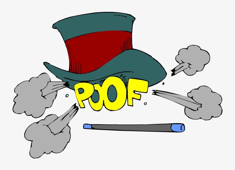 Lost Vector Person Clipart Png Transparent Library - Vanished Poof ...