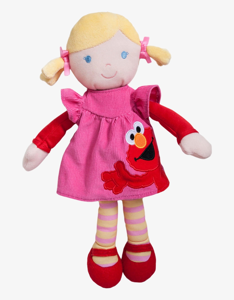 Sesame - Sesame Street Rag Doll - Yellow Hair - Free Transparent PNG ...