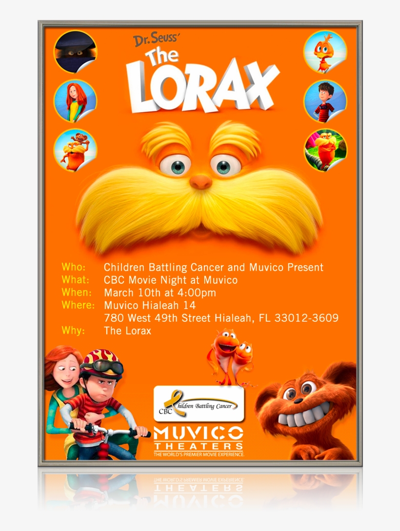 Event Graphics - Dr Seuss The Lorax - Free Transparent PNG Download ...
