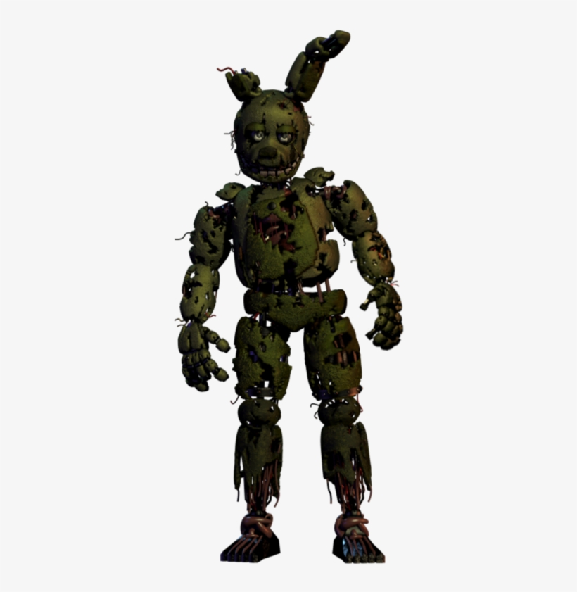 240 × 240 Pixels - Fnaf 3 Springtrap Full Body - Free Transparent PNG ...