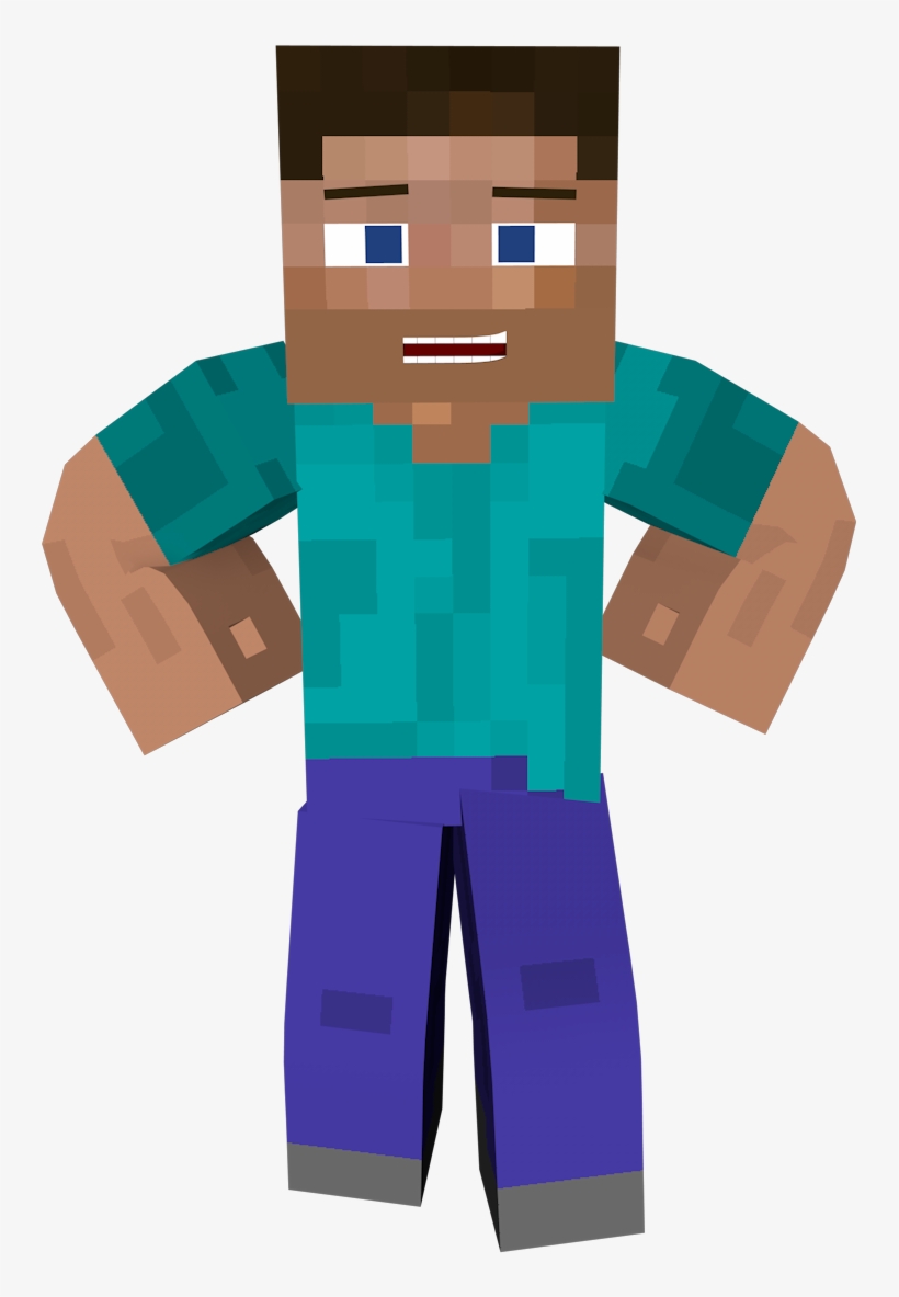 Steve Minecraft Skin Template