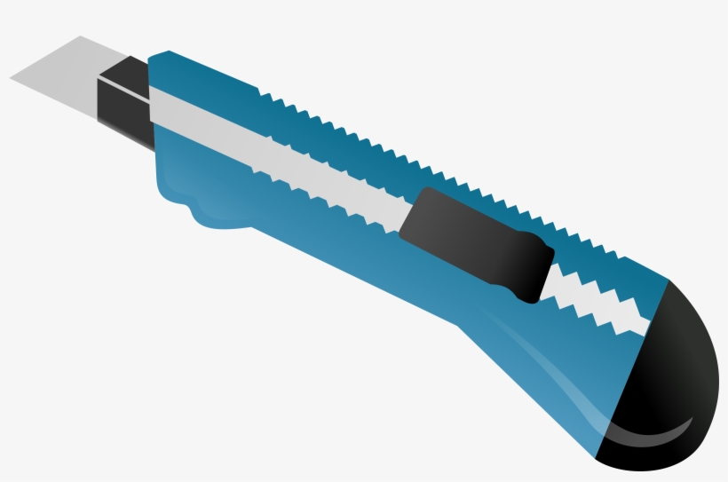 Light Blue Clipart Tool - Cutter Clipart - Free Transparent PNG ...