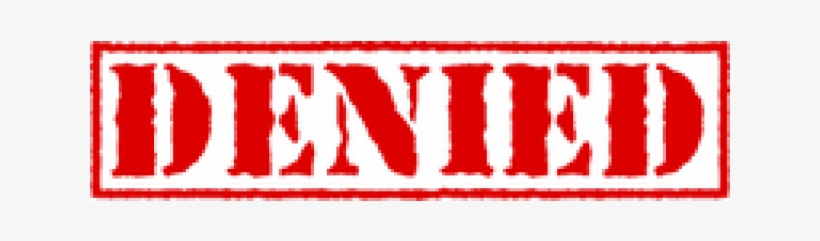 Denied Stamp Png Transparent Images - Complete Stamp No Background ...