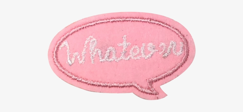 Dialog Box "whatever" Patch - Calligraphy - Free Transparent PNG ...