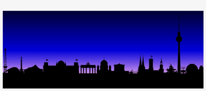Skyline Berlin Buildings Time Night Towers - Berlin Bei Nacht Skyline ...