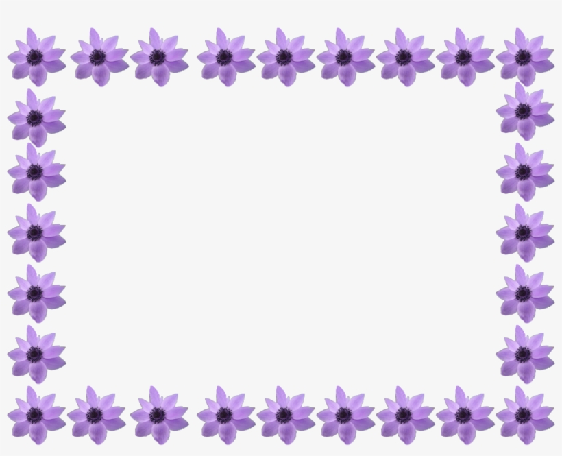 Flower Frame Overlay - Sur Das Dohe - Free Transparent PNG Download ...