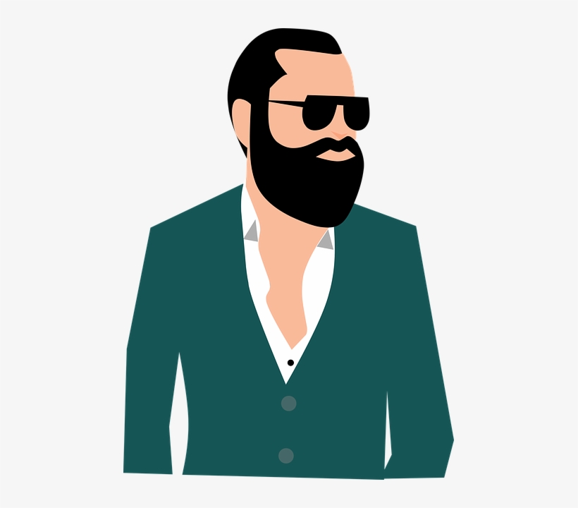 Beard Man Clip Art
