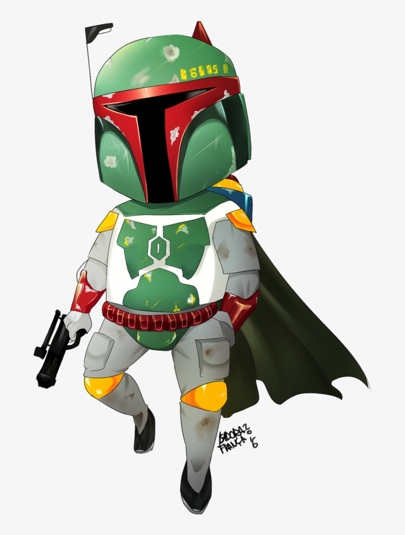 Boba Fett Chibi Png - Free Transparent PNG Download - PNGkey