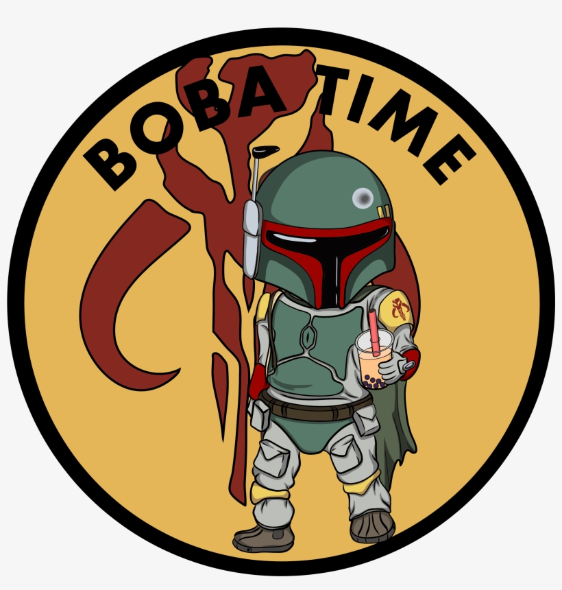 Image Of Boba Time - It's Boba Time - Free Transparent PNG Download ...