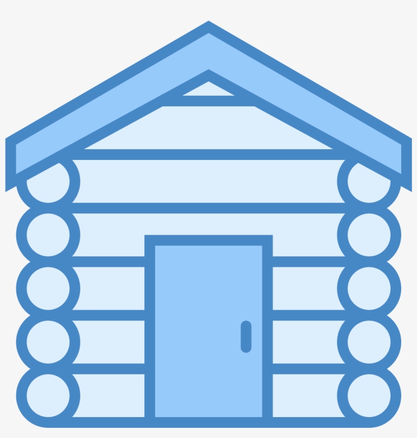 Log Cabin Icon - Free Transparent PNG Download - PNGkey