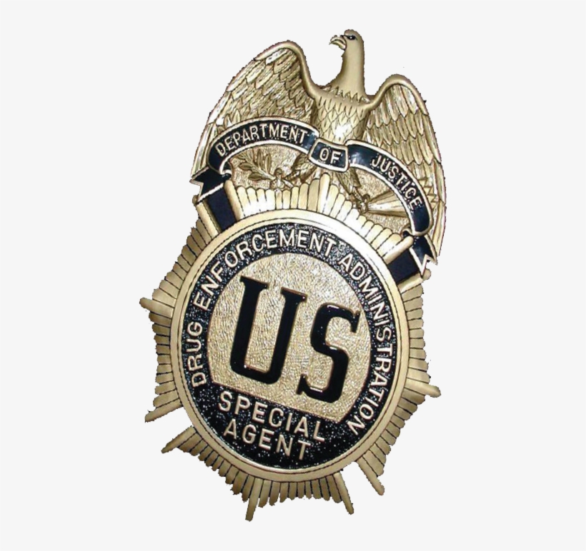 Agent Tony Petrucci United States Drug Enforcement - Dea Badge Oval ...