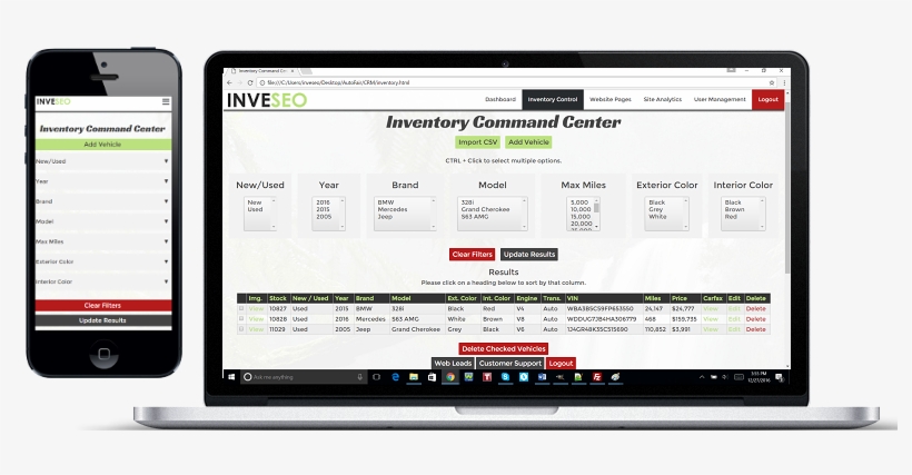 Custom Jupiter Business Website - Dealership Software - Free ...