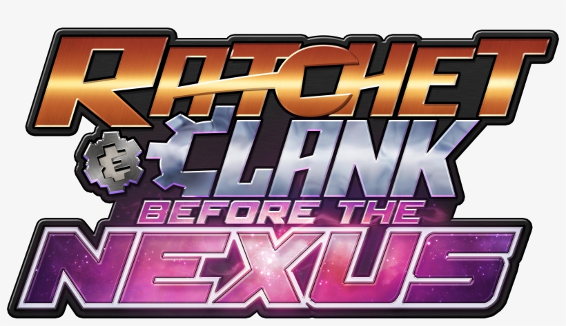 Logo Before The Nexus - Ratchet And Clank Title - Free Transparent PNG ...