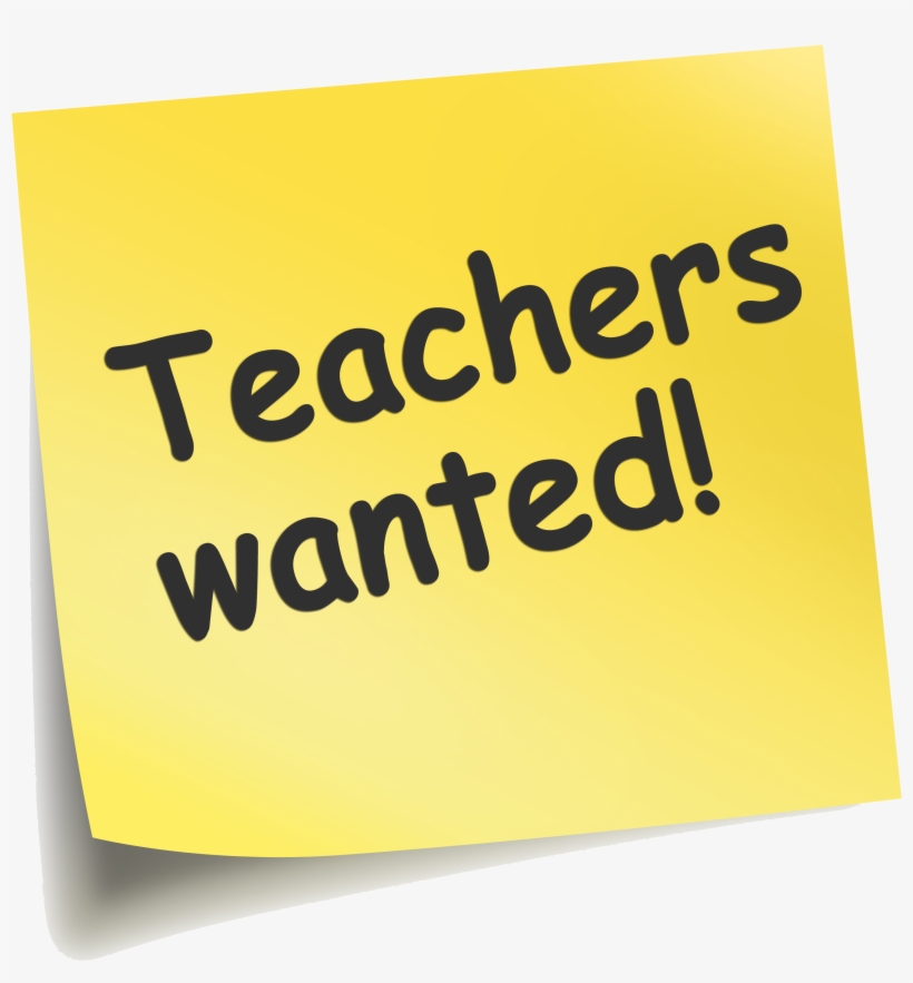 Teachers Wanted - Teacher Wanted - Free Transparent PNG Download - PNGkey