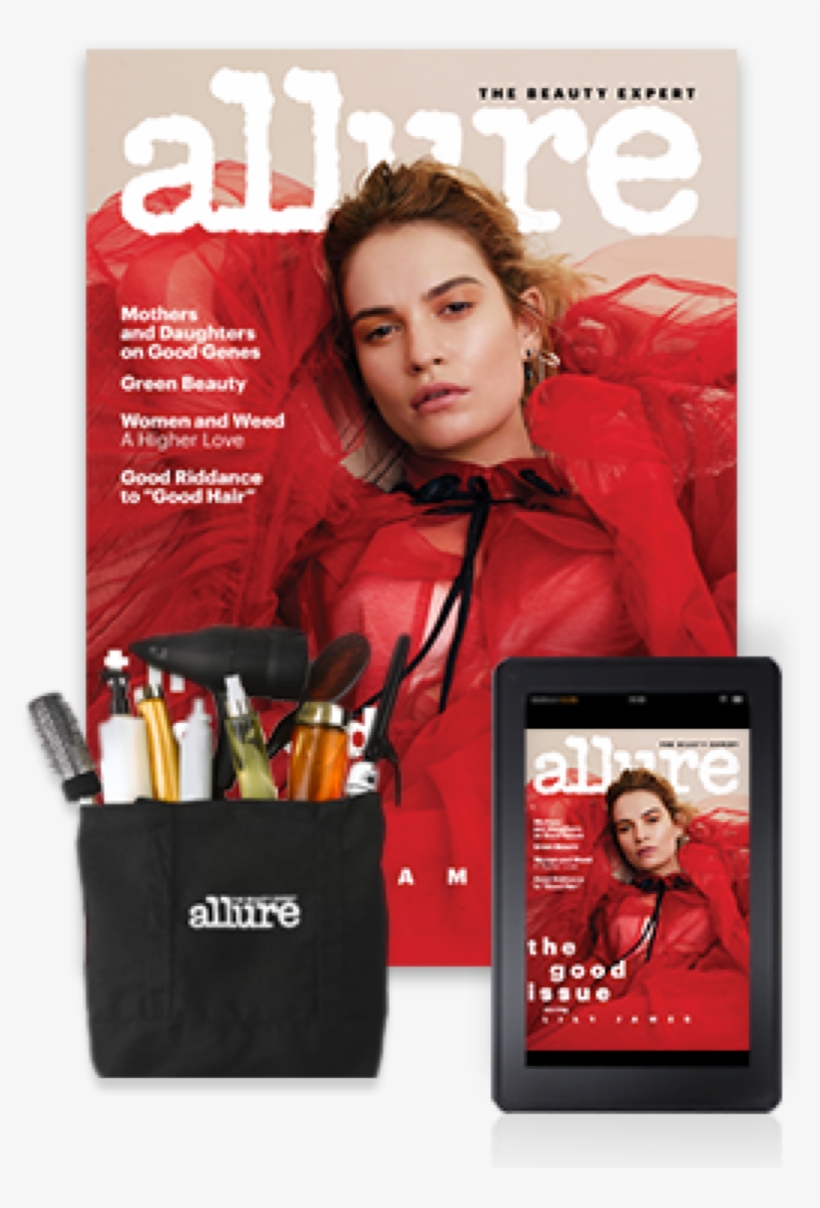 Print Digital Access - Allure Magazine August 2018 - Free Transparent PNG Download - PNGkey
