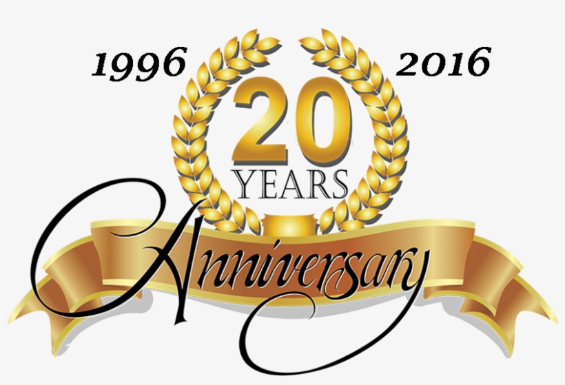 20th Anniversary Png - 20 Year Of Service - Free Transparent PNG ...