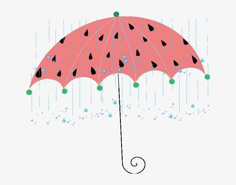 Umbrella Rain Showers Spring Splash Water - Umbrella Clipart Png - Free ...