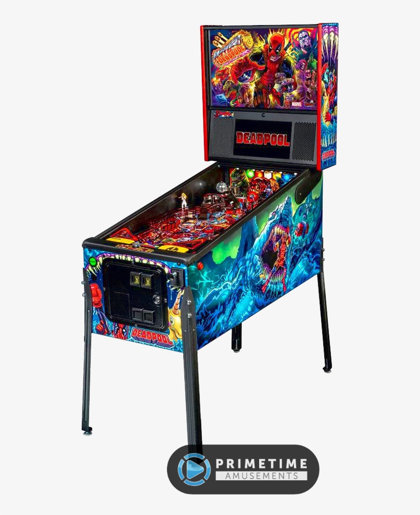 Deadpool Pinball Premium Model By Stern Pinball - Deadpool Pinball ...